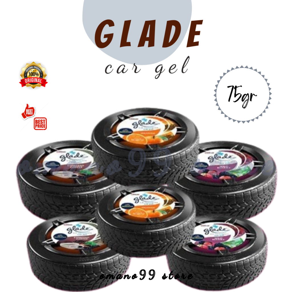 Jual Glade Car Gel Pengharum Mobil 70GR All Varian | Shopee Indonesia