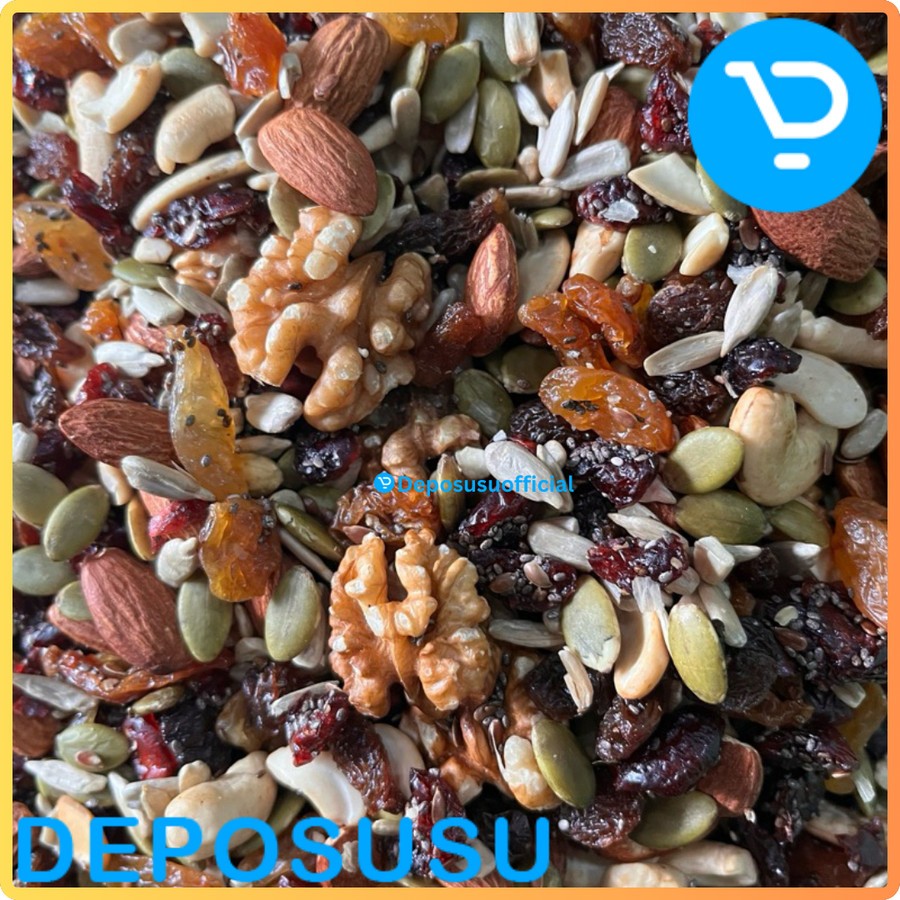 Jual Trail Mix Trailmix Premium Camilan Diet Snack Makanan Sehat with ...