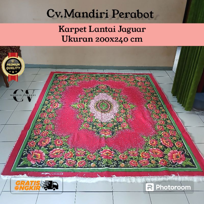 Jual Karpet Lantai Jaguat Jumbo 200x240 cm Karpet Ambal halus bagus ...