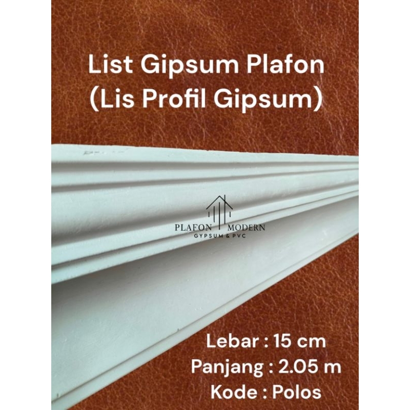 Jual List gypsum plafon mininalis kiki 15 cm / list profil gypsum / lis ...