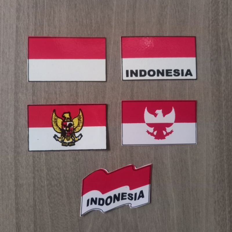 Jual STIKER BENDERA INDONESIA UKURAN KECIL MINI | Shopee Indonesia