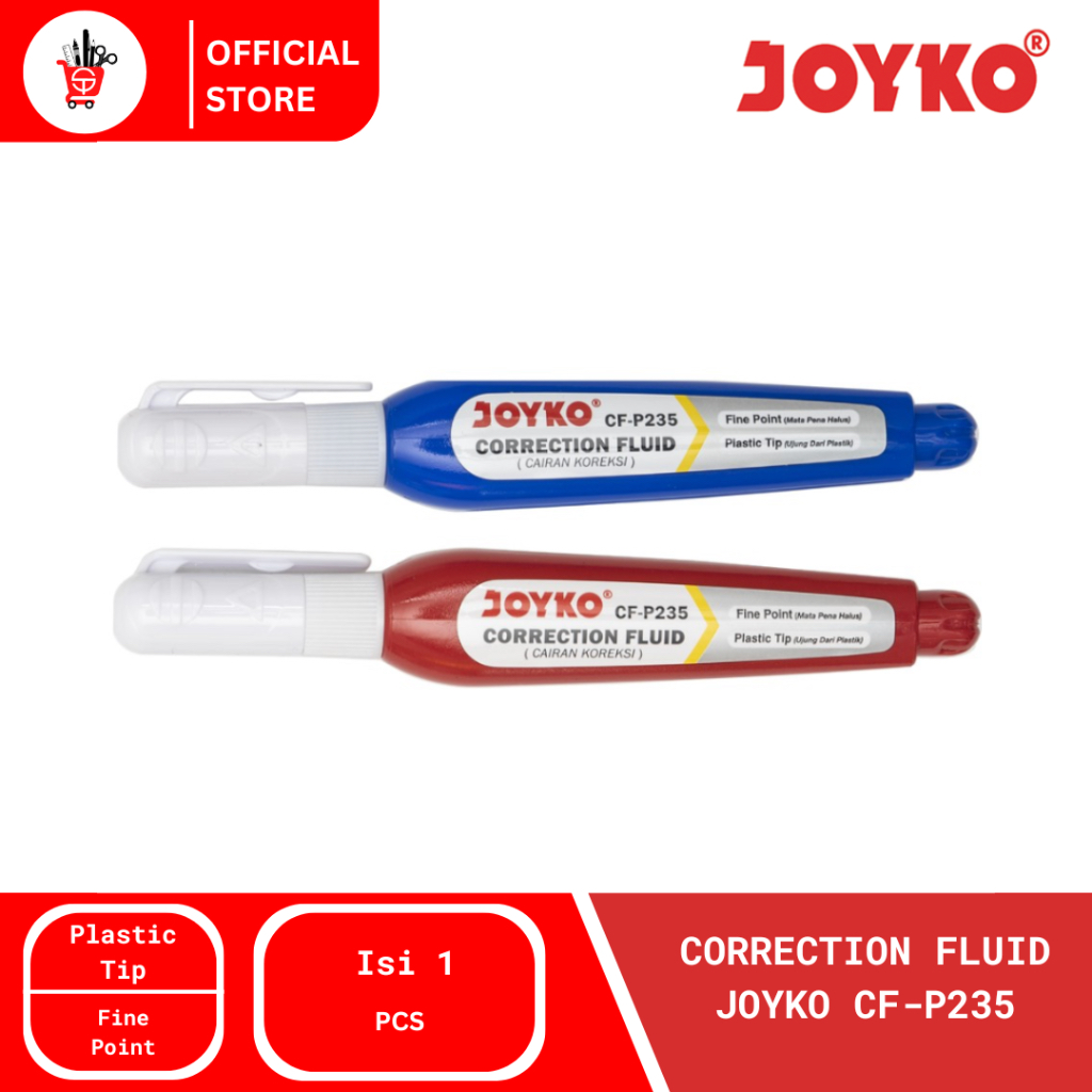 Jual Stipo | Tip-Ex | Correction Cair Joyko CF-P235 (1 PCS) | Shopee ...
