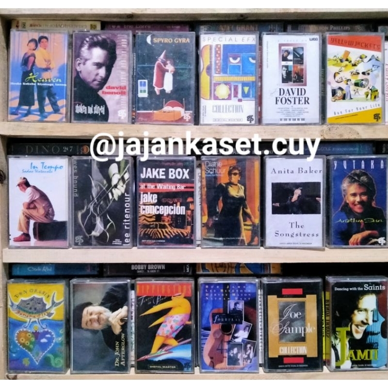 Jual KASET PITA JAZZ SADAO SPESIAL EFX FOURPLAY DAVID FOSTER LEE ...