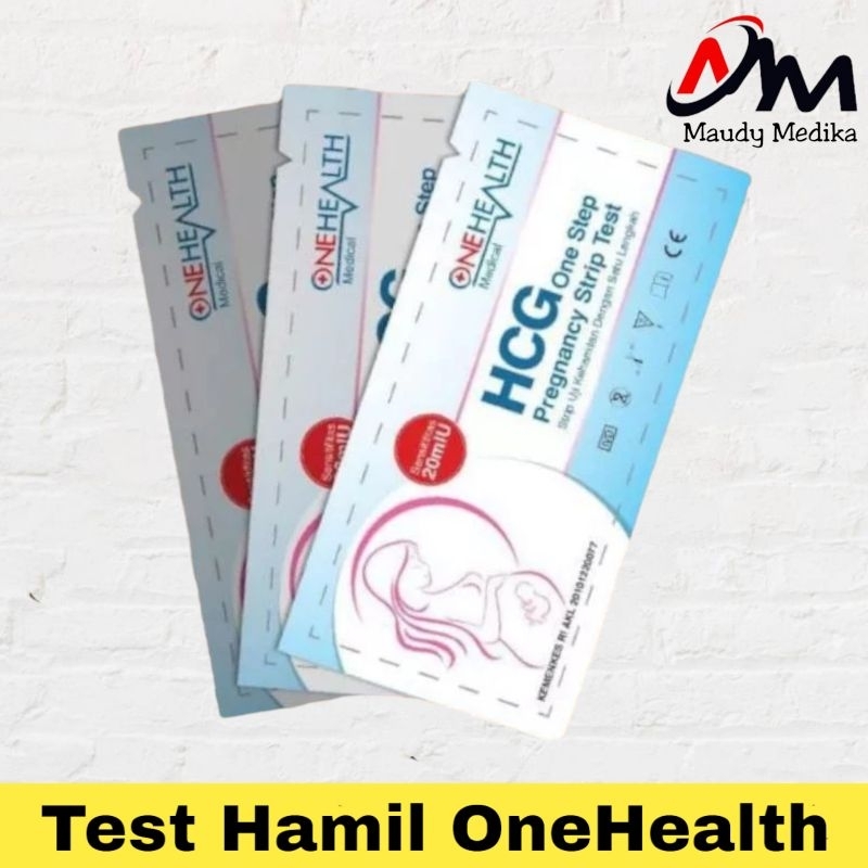 Jual Test Kehamilan OneHealth Test Pack Hamil HCG One Step Pregnancy ...