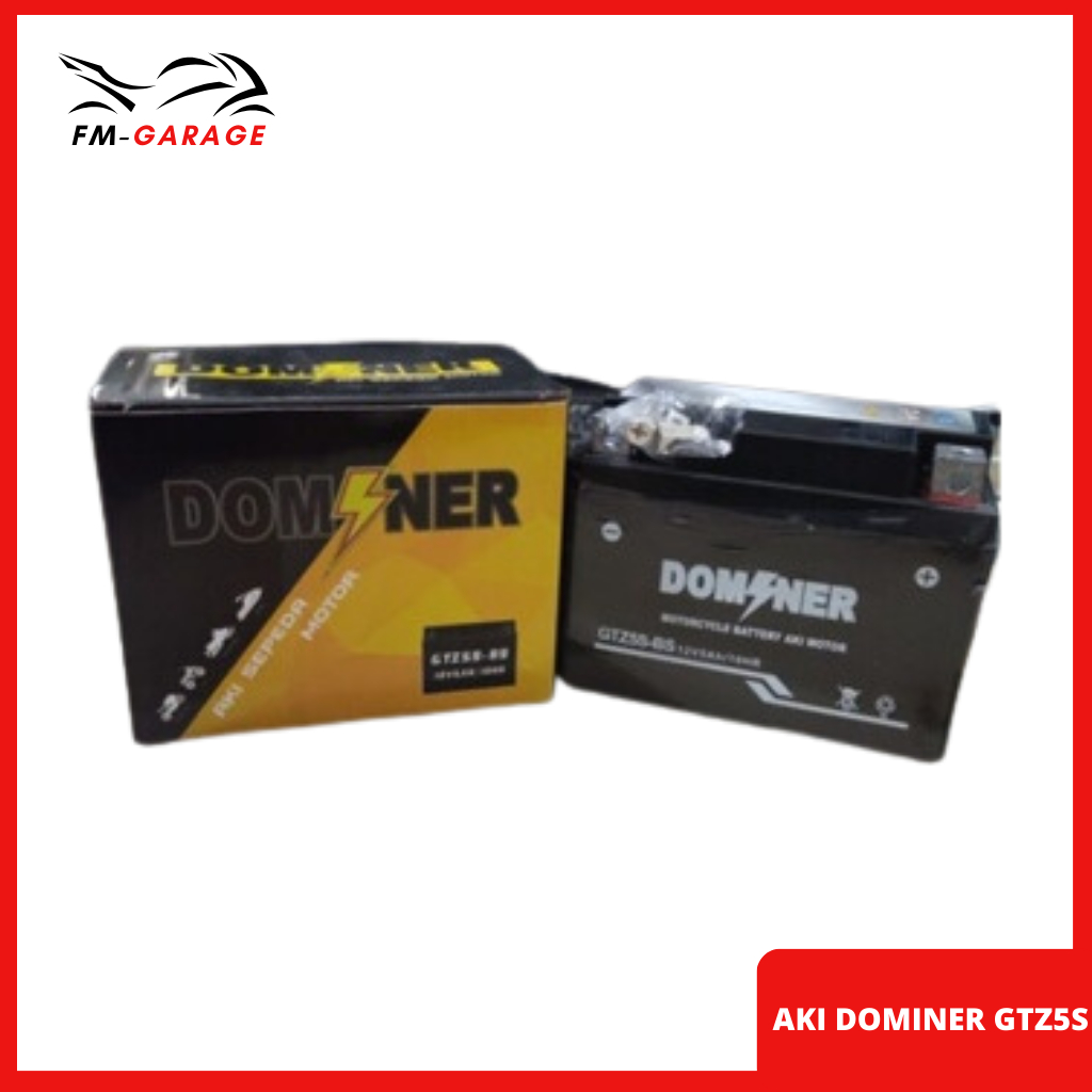 Jual Aki full kering dominer gtz5s/aki full kering karisma Murah/aki ...