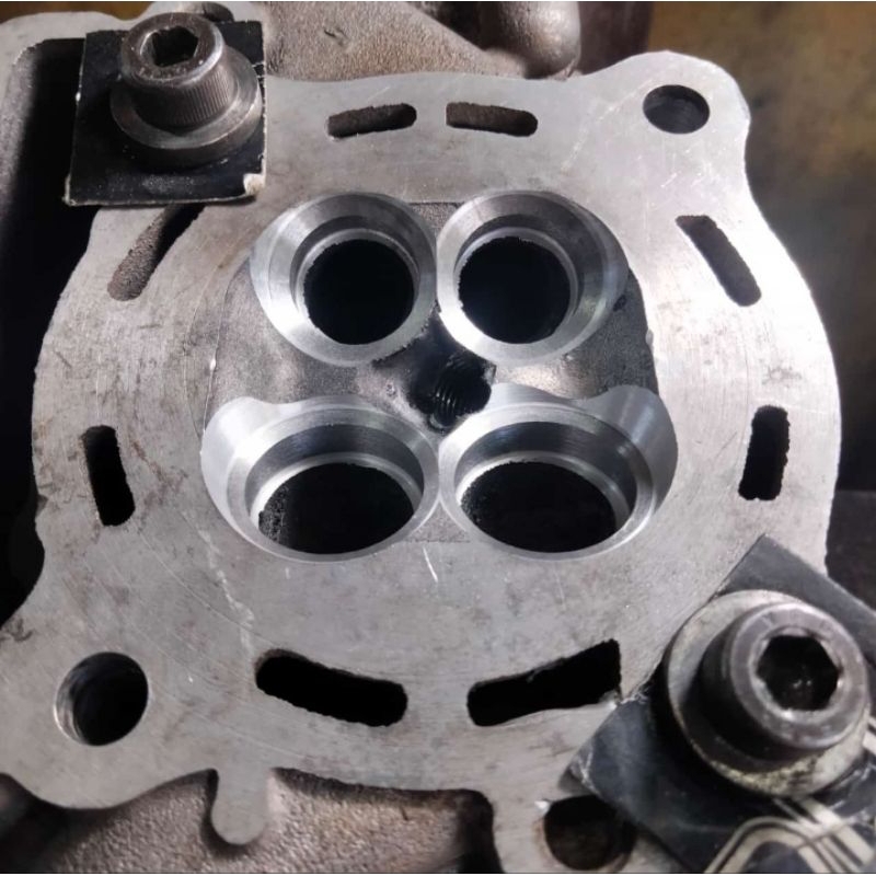 Jual head pcx 160 sudah PNP ke vario 150/125 pcx/advi 150 klep 22/19 ...