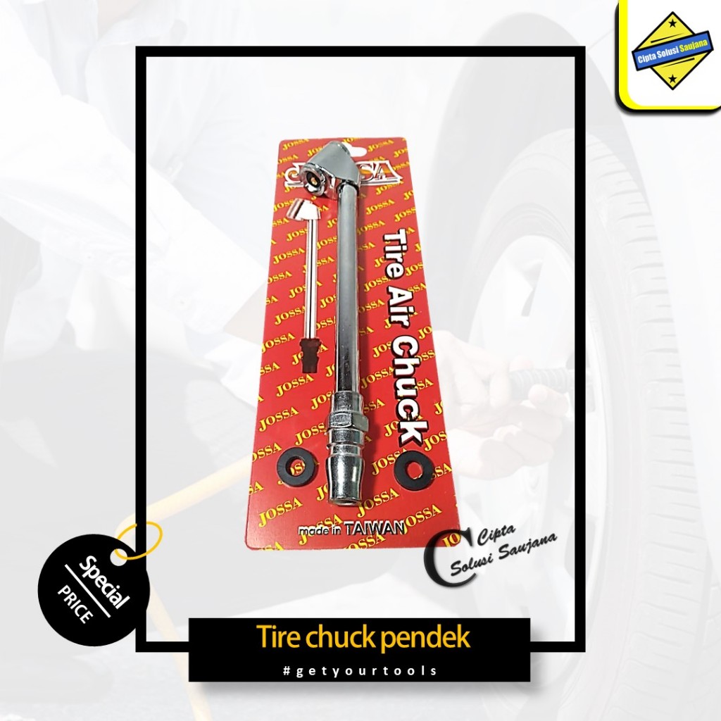 Jual JOSSA ALAT ISI ANGIN TIRE CHUCK AIR CHUCK PENDEK ALAT PENGISI ...