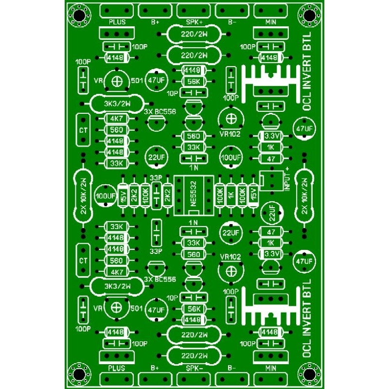 Jual PCB OCL INVERT BTL Double Layers | Shopee Indonesia