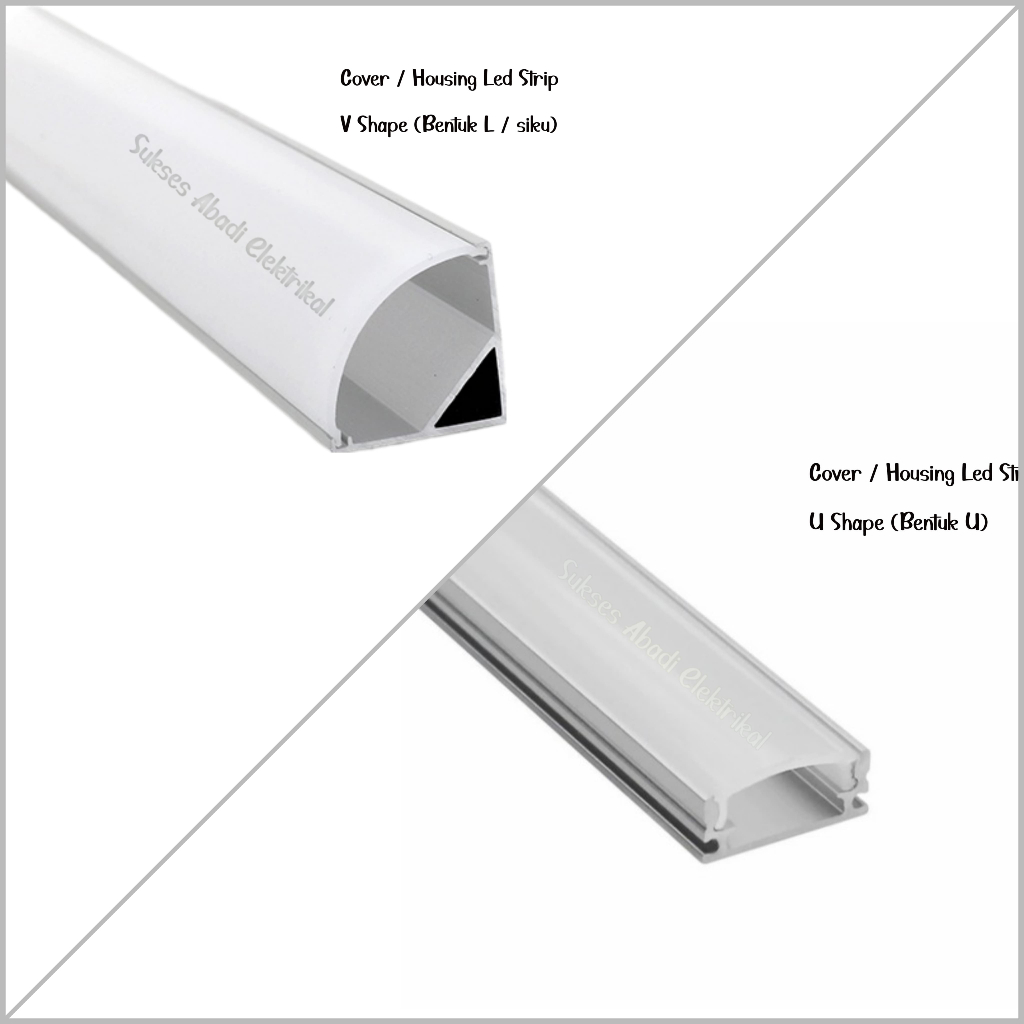 Jual Cover Led strip / Housing Led Strip | Shopee Indonesia