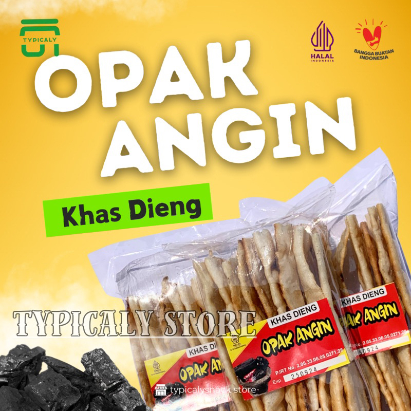 Jual OPAK ANGIN || KHAS DIENG || OLEH OLEH WONOSOBO | Shopee Indonesia