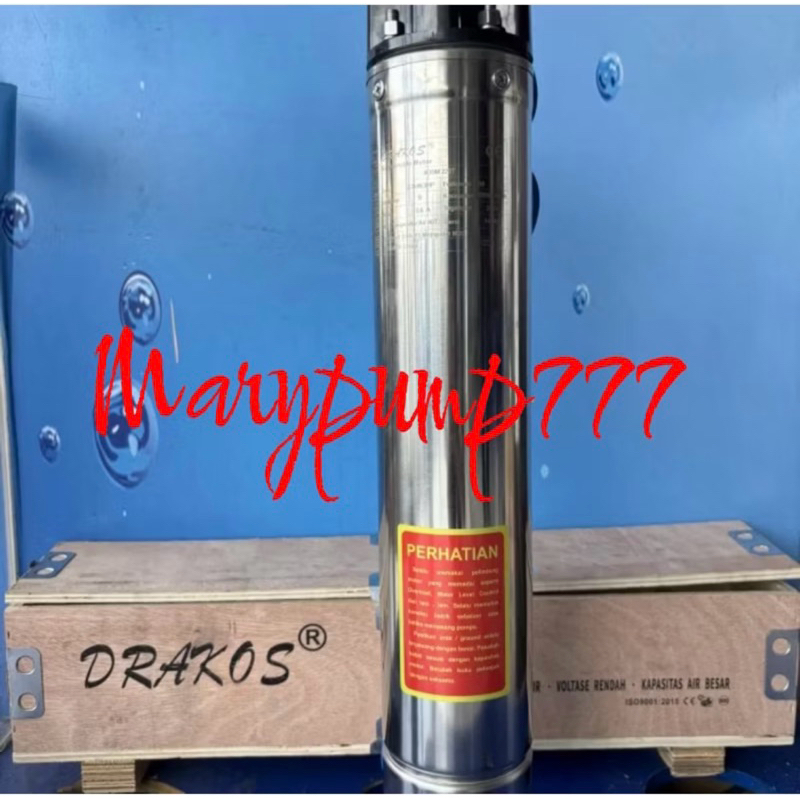 Jual Motor Drakos 4” 3 Hp 1 Phase | Shopee Indonesia