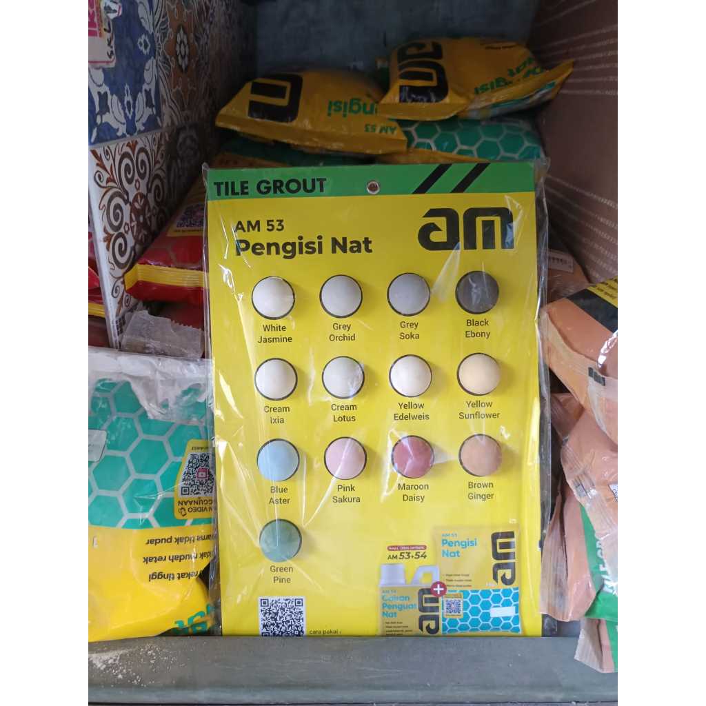 Jual AM 53 Pengisi Nat (Tile Grout) | Shopee Indonesia