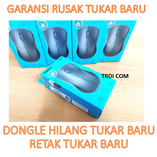 Jual MOUSE WIRELESS GAMING MIRIP LOGITECH RAPOO RUSAK TUKAR BARU ...
