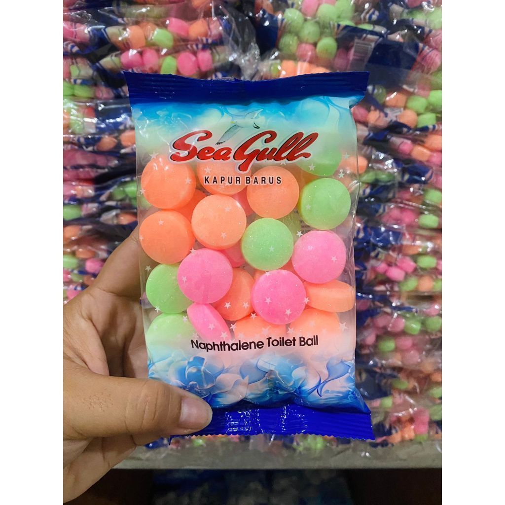 Jual Seagull Kamper 150gr Warna SG-522W Naphthalene Ball SG522W Kapur ...
