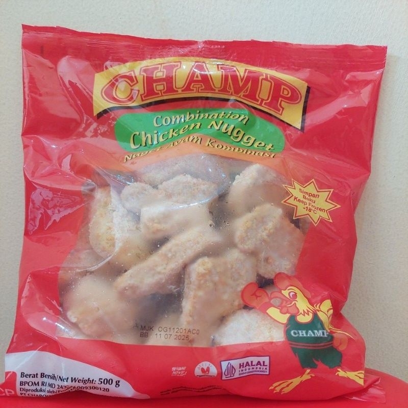 Jual Champ chicken nugget kombinasi | Shopee Indonesia