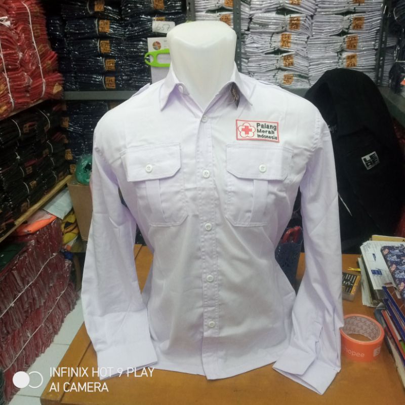 Jual kemeja PMI | Shopee Indonesia