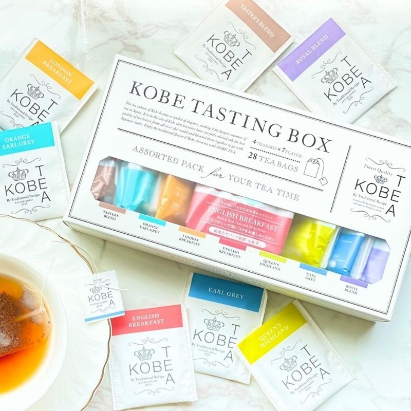 Jual Kobe Tea Japan Tasting Box , 28 teabags 7 flavors, made in Japan ...