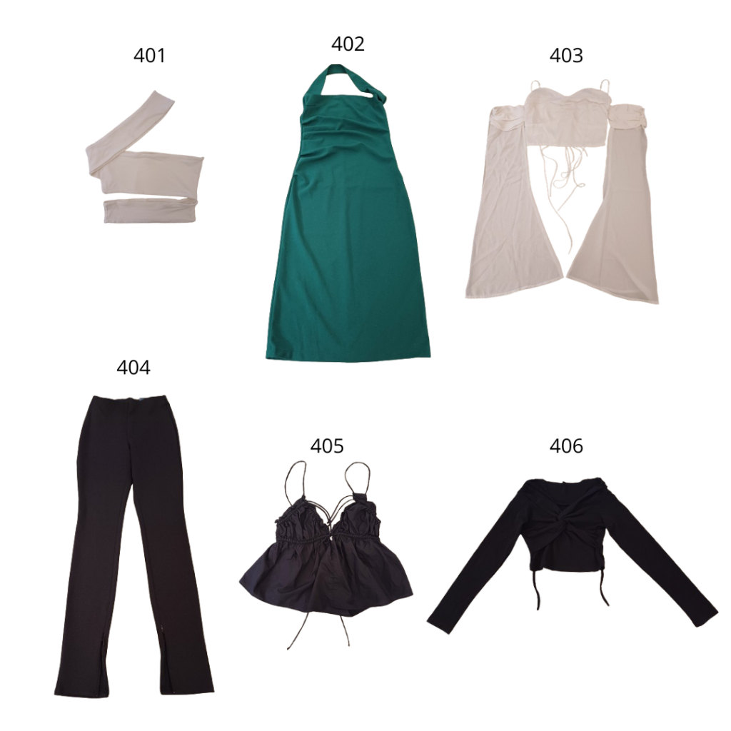 Jual preloved secondhand thrift treasure pakaian wanita #401-406 ...