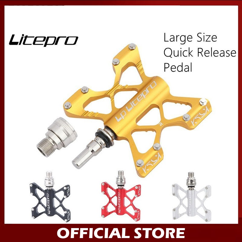 Jual Litepro K5 Pedal Sepeda Lipat Quick Release QR Seli | Shopee Indonesia