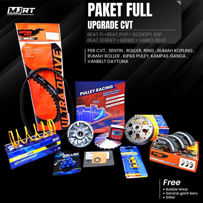 Jual PAKET SUPER FULL UPGRADE CVT BEAT FI BEAT POP SCOOPY ESP BEAT ...