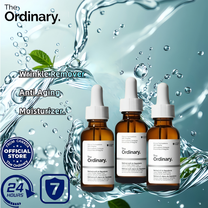 Jual The Ordinary Retinol Serum Retinol 0.2%/0.5%/1% in Squalane Anti ...