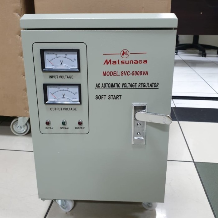 Jual Stabilizer Listrik Matsunaga SVC-5000VA 220V 5000 Watt stavol 5KVA ...