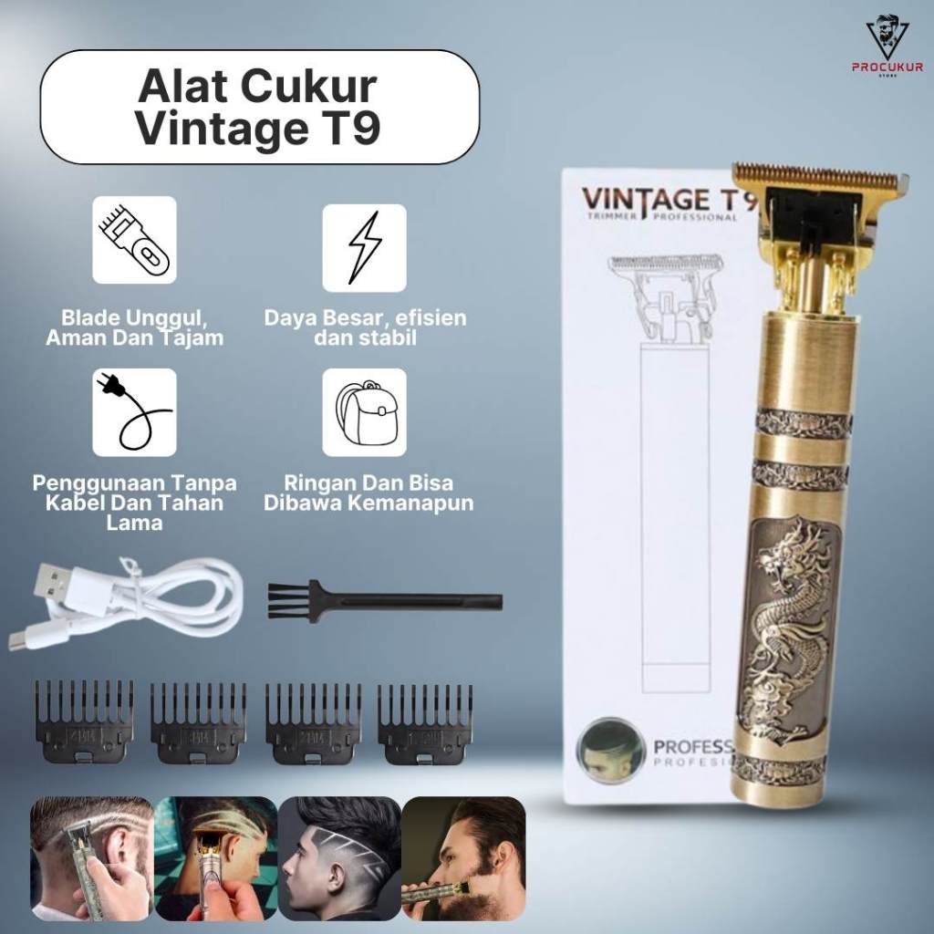 Jual Mesin Alat cukur Rambut Pemangkas Potong Pemotong Rambut Bulu Kumis Jenggot Jambang ...