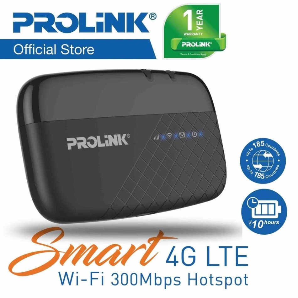 Jual Prolink PRT711L Portable 4G LTE WiFi Hotspot Smart Mifi q S5W9 ...