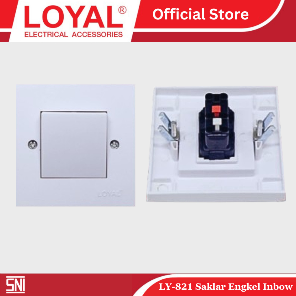 Jual LOYAL Saklar Engkel Inbow Single Switch LY-821 | Shopee Indonesia