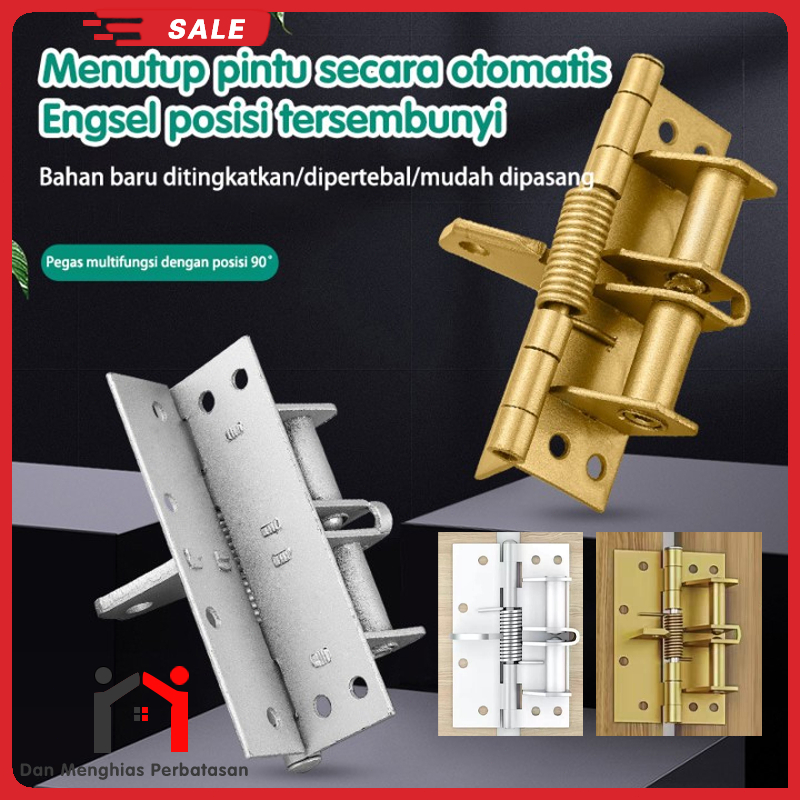 Jual Engsel penutup otomatis multifungsi engsel pintu kayu penutup ...