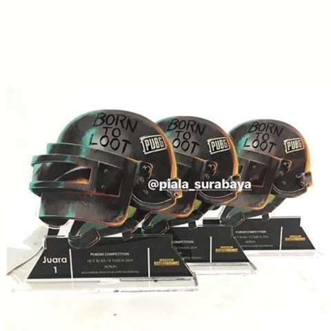 Jual Piala PUBG Custom PIALA PUBG AKRILIK CUSTOM | Shopee Indonesia