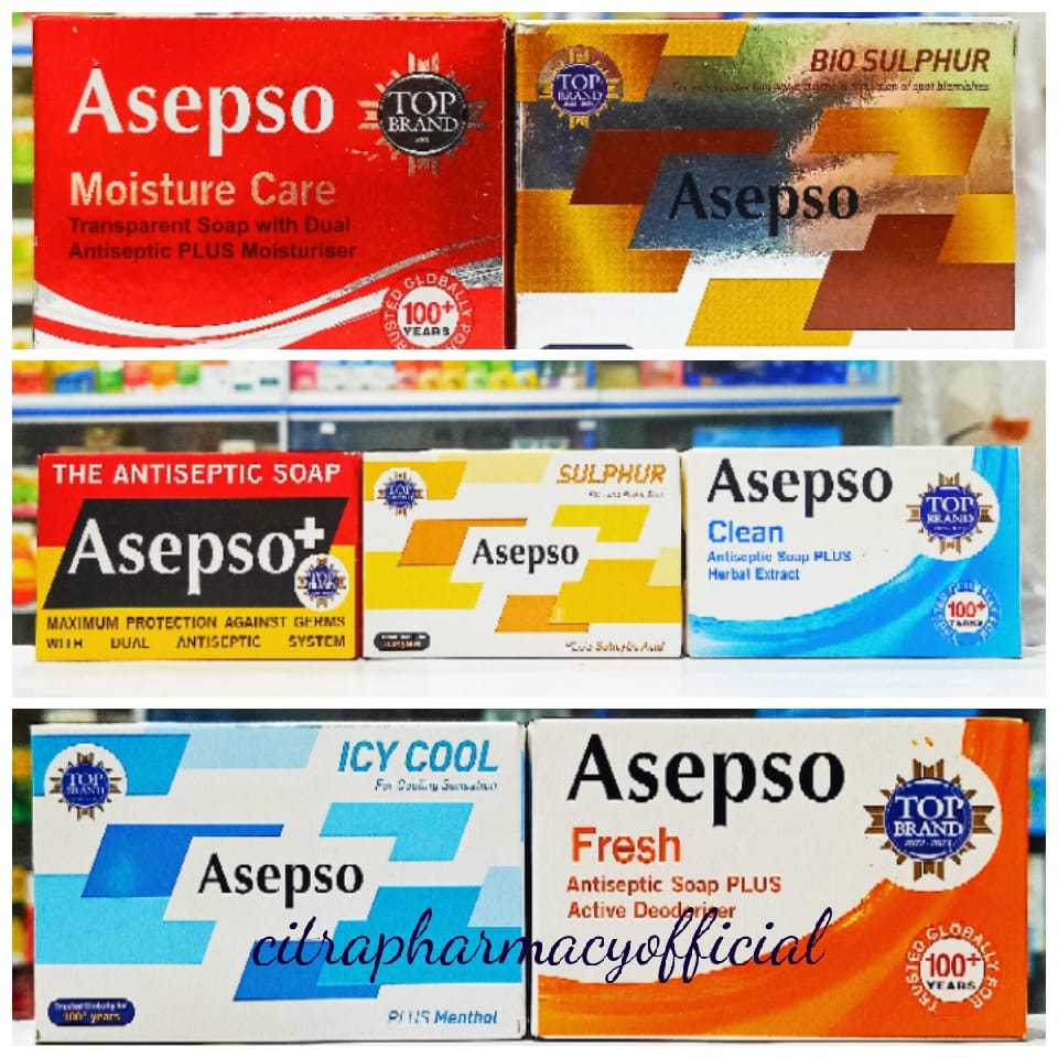 Jual Asepso 𝐒𝐚𝐛𝐮𝐧 𝐁𝐚𝐭𝐚𝐧𝐠 𝟖𝟎𝐆𝐑 All Varian - Melembabkan dan Menghilangkan Gatal-Gatal | Shopee ...