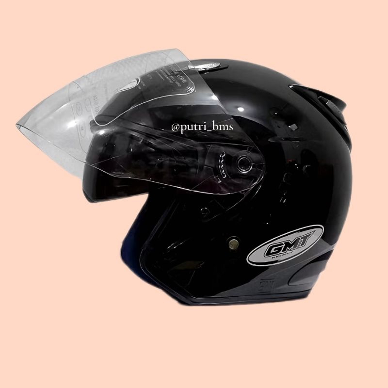 Jual Helm Sepeda Motor Half face Dobel Visor||GMT Original/Realpick/SNI ...