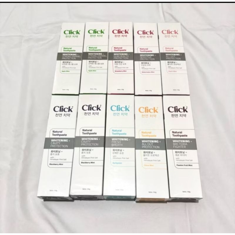 Jual Click Tooth paste 100gr | Shopee Indonesia