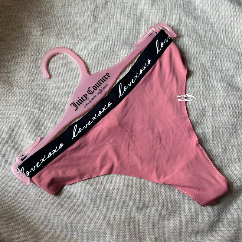 Jual #2 Juicy Couture XOXO Seamless Laser Cut Airy Thong / Seamfree ...