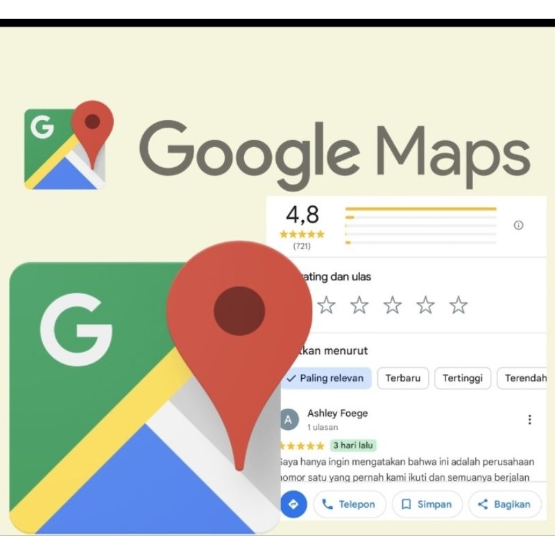 Jual Jasa rating gmaps/ulasan gmaps | Shopee Indonesia