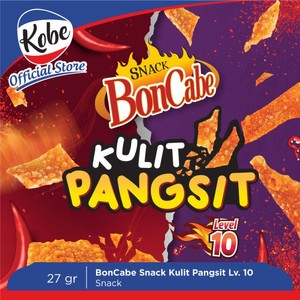 Jual KOBE SNACK BONCABE KULIT PANGSIT LEVEL 10 kemasan 27g | Shopee ...