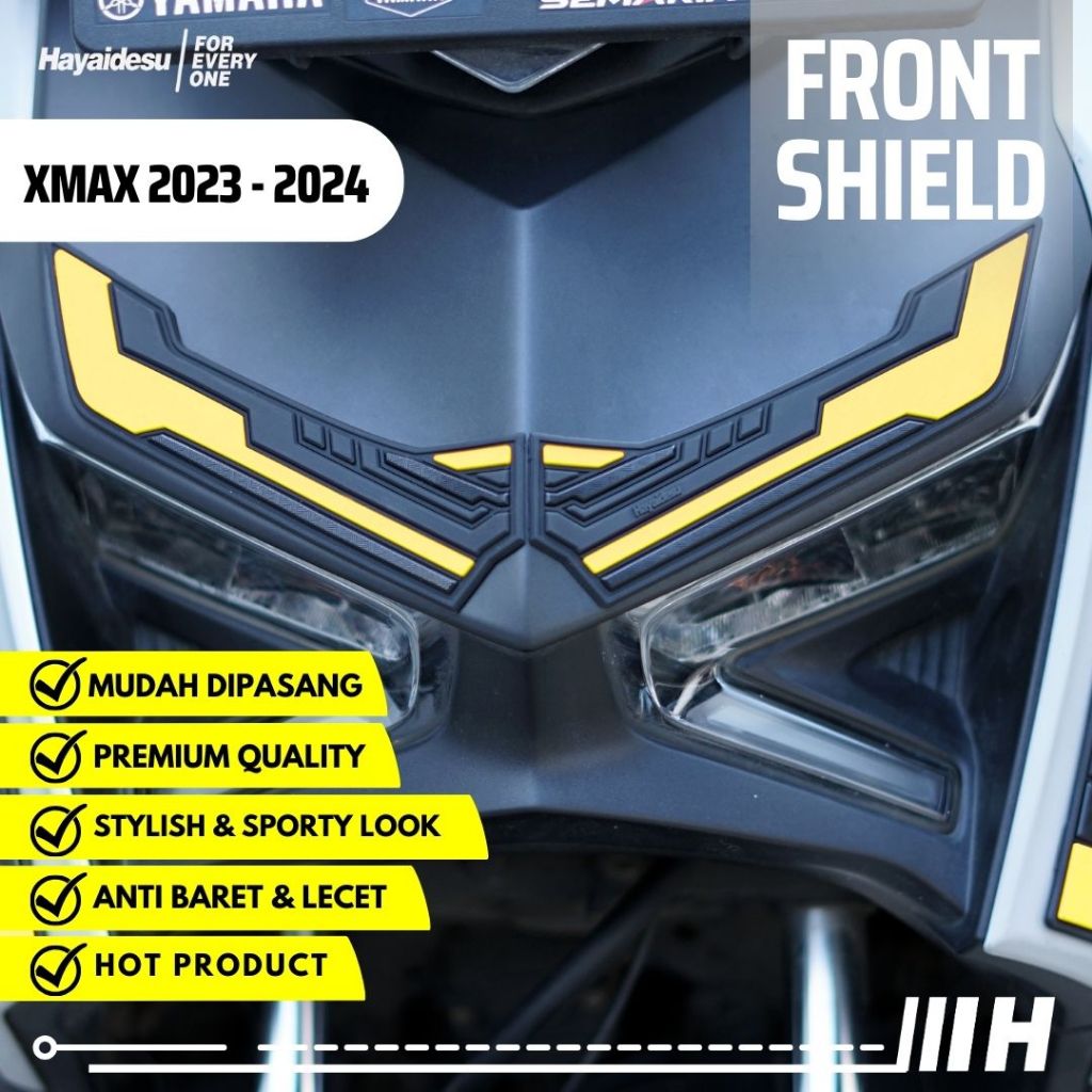 Jual Yamaha XMAX Connected 2023-2024 Pelindung Body Motor FRONT SHIELD ...