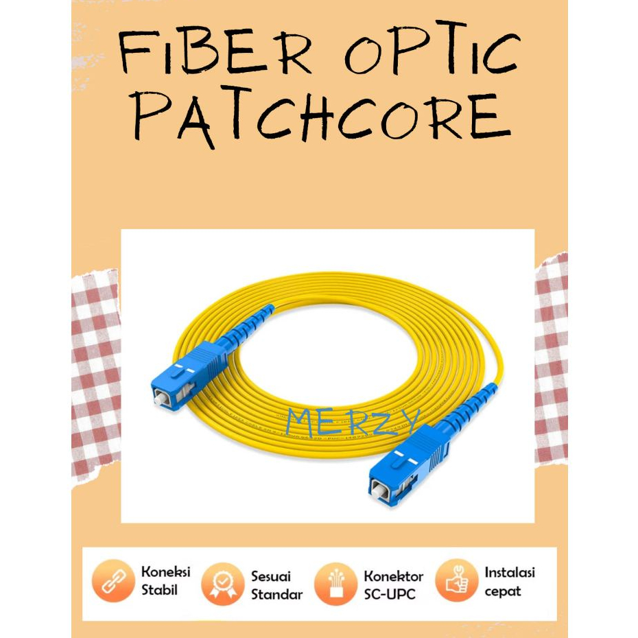 Jual patchcore sc - sc singlemode simplex | Shopee Indonesia
