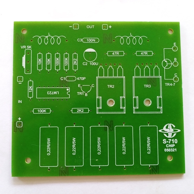 Jual PCB 0-15V 10A DC Regulator PCB 0-15V10A DC Regulator S-710 ...