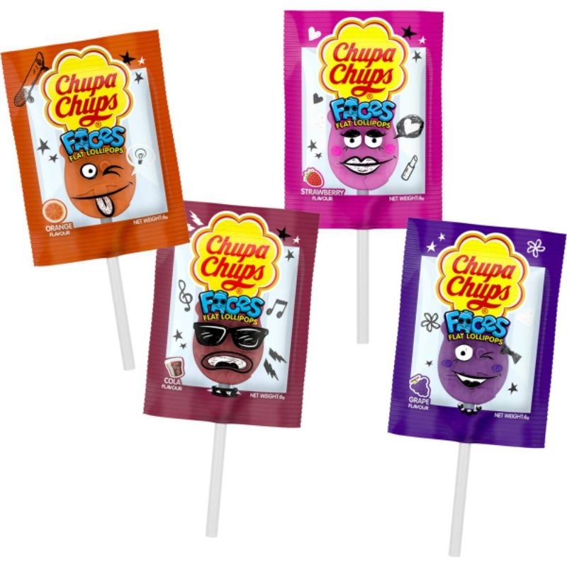 Jual Chupa Chups Faces Lolipops Australia - Satuan | Shopee Indonesia