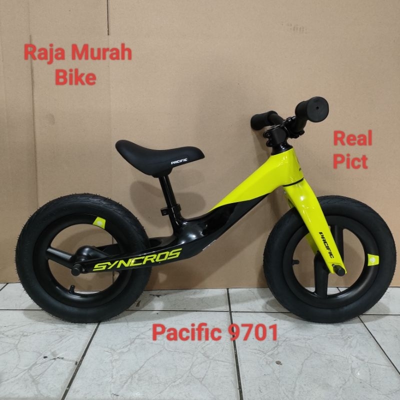 Jual Sepeda Balance Bike Pacific Syncros 9701 9702 Push Bike Balance ...