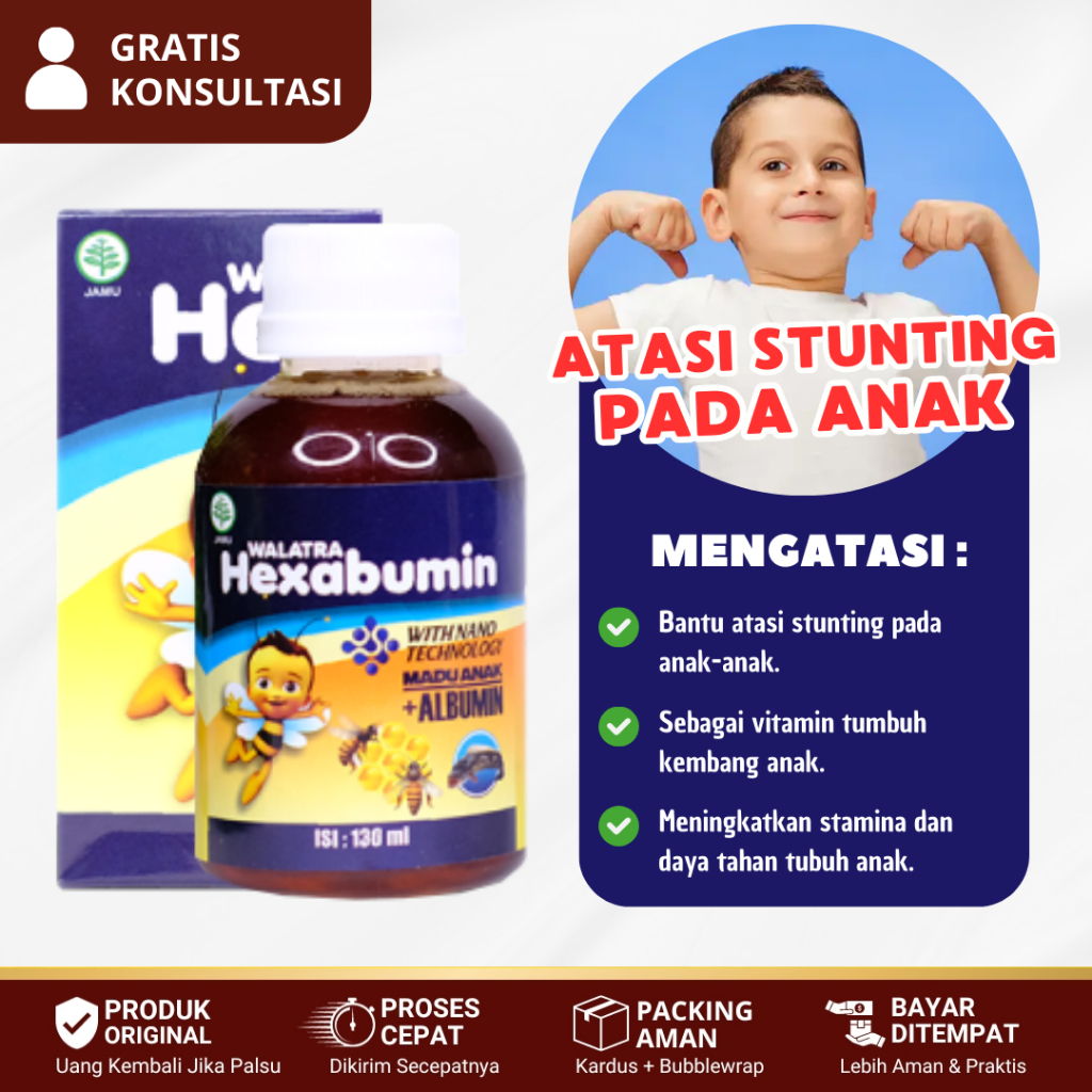 Jual Obat Stunting Anak, Vitamin Tumbuh Kembang Anak, Suplemen ...