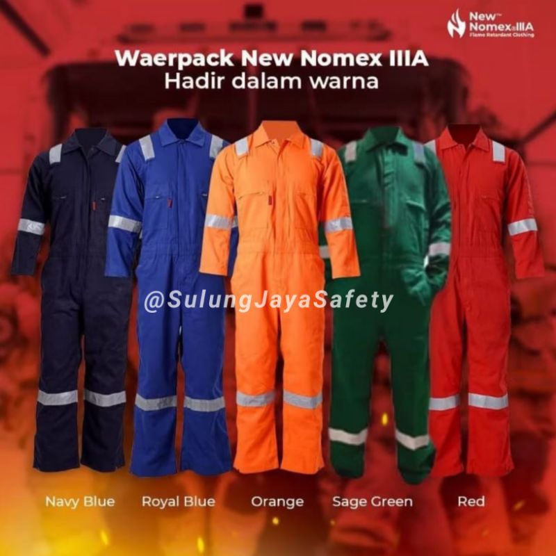 Jual Wearpack Safety Anti Percikan Api NOMEX IIIA Original 100% Asli ...