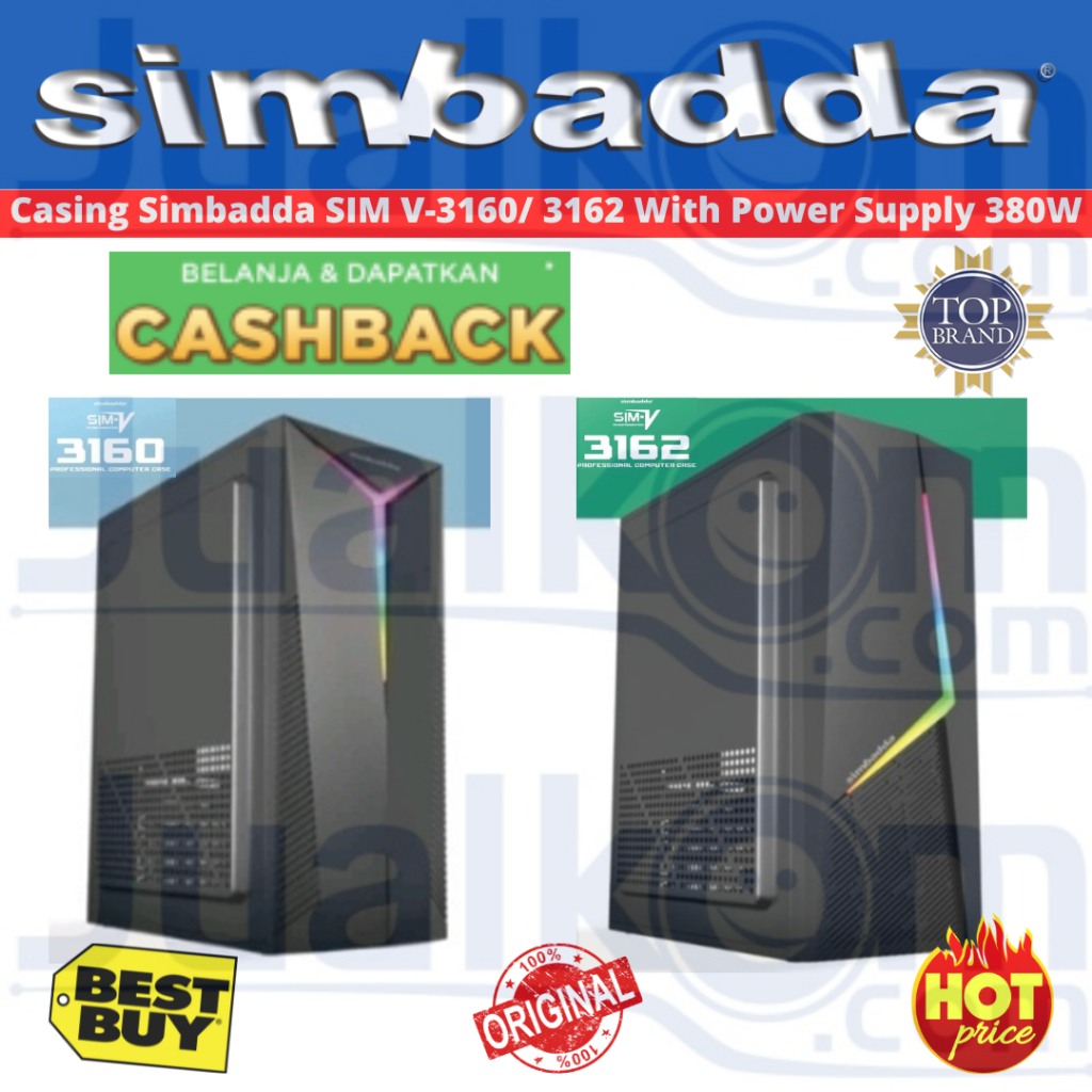 Jual Casing Simbadda Sim V 3162 Sim V3262 Plus PSU 380 Watt | Shopee Indonesia