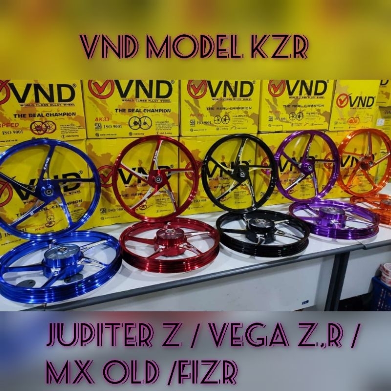 Jual VND VELG KZR R17 TO JUPITER Z / VEGA Z,R / MX OLD / F1ZR UK 1 ...