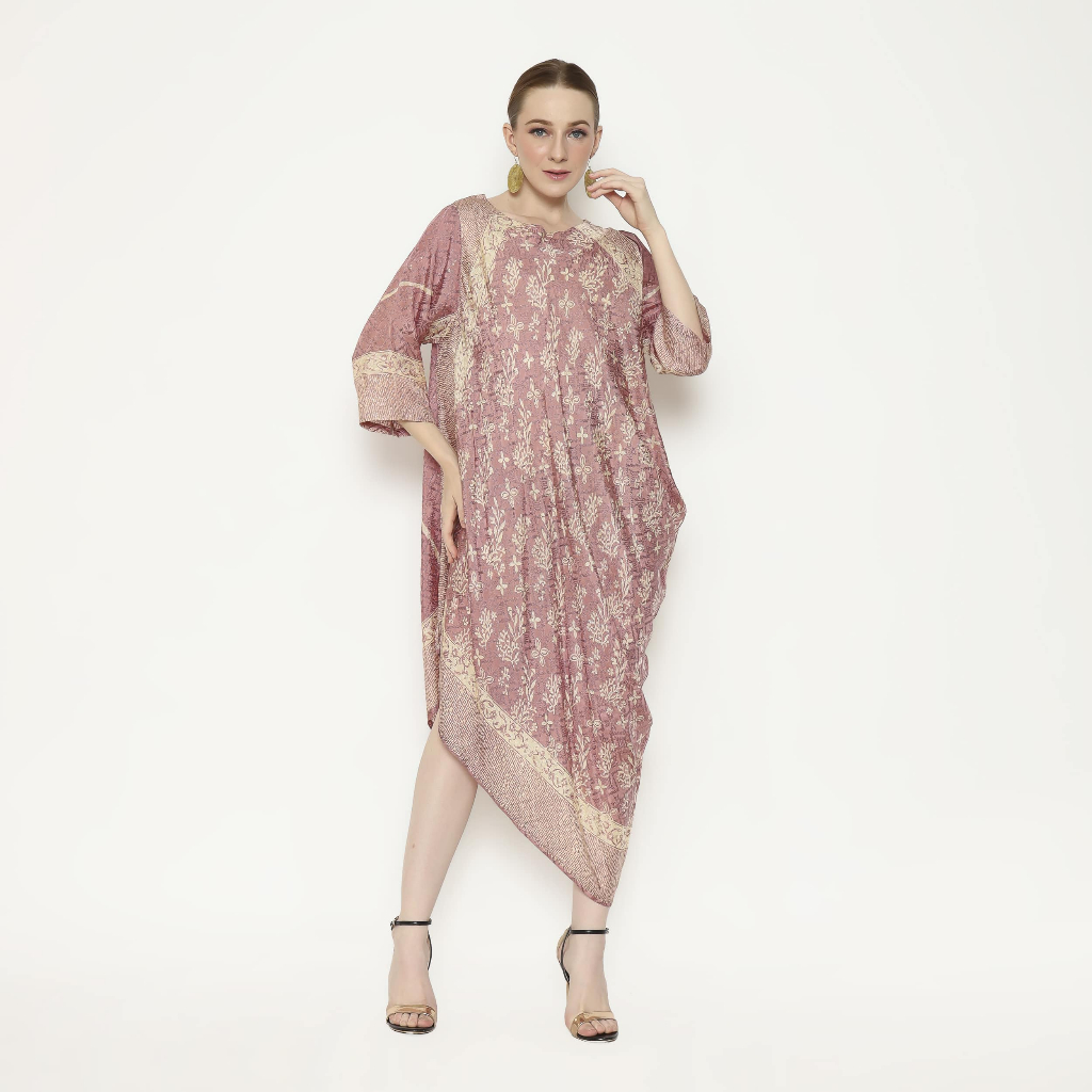 Jual Rinjanie Batik - Dress Bombai Tangan - Dress Wanita Kekinian ...