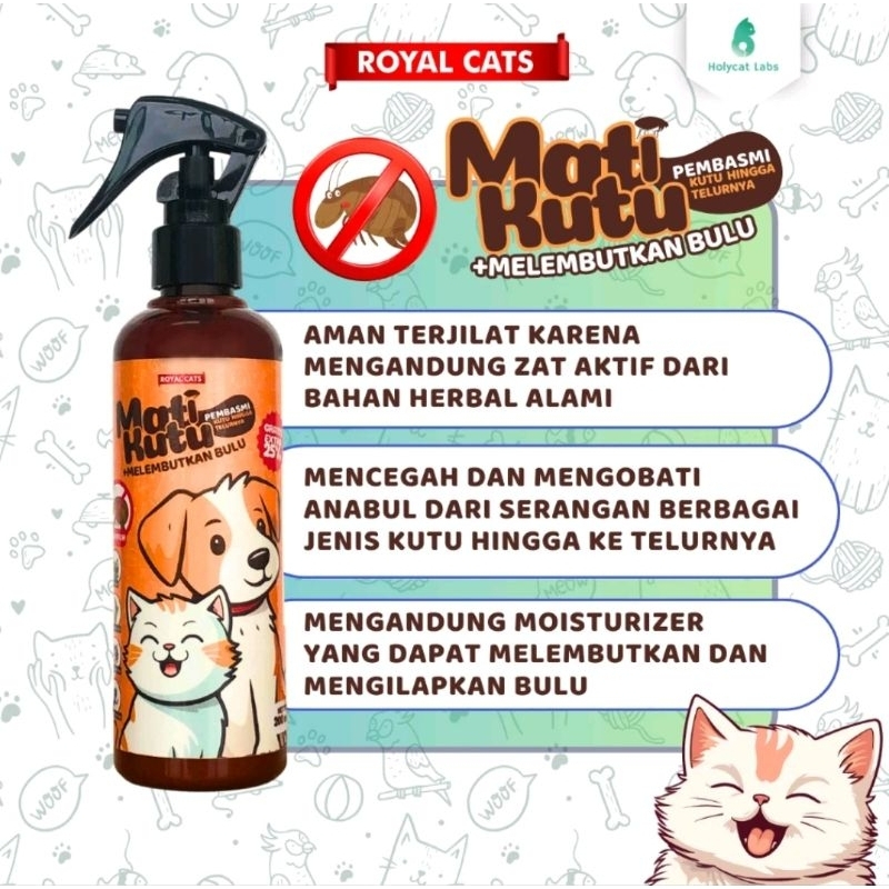 Jual obat kutu kucing Anjing spray MATI KUTU anti kutu hewan herbal ...