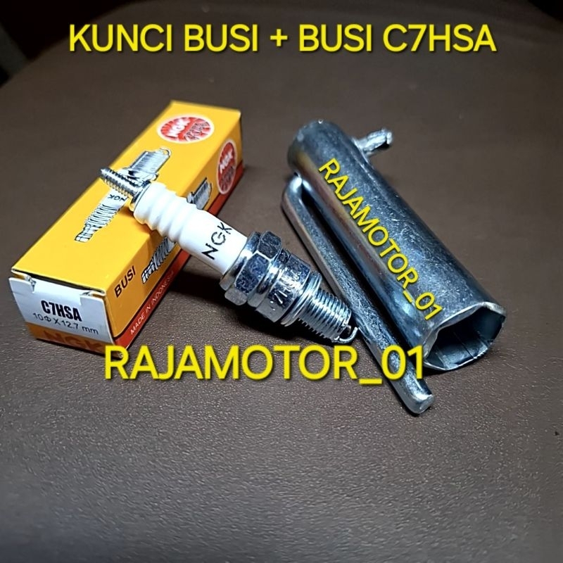 Jual KONCI BUSI + BUSI ( C7HSA ) GRAND SUPRA LEGENDA ASTREA PRIMA REVO ...