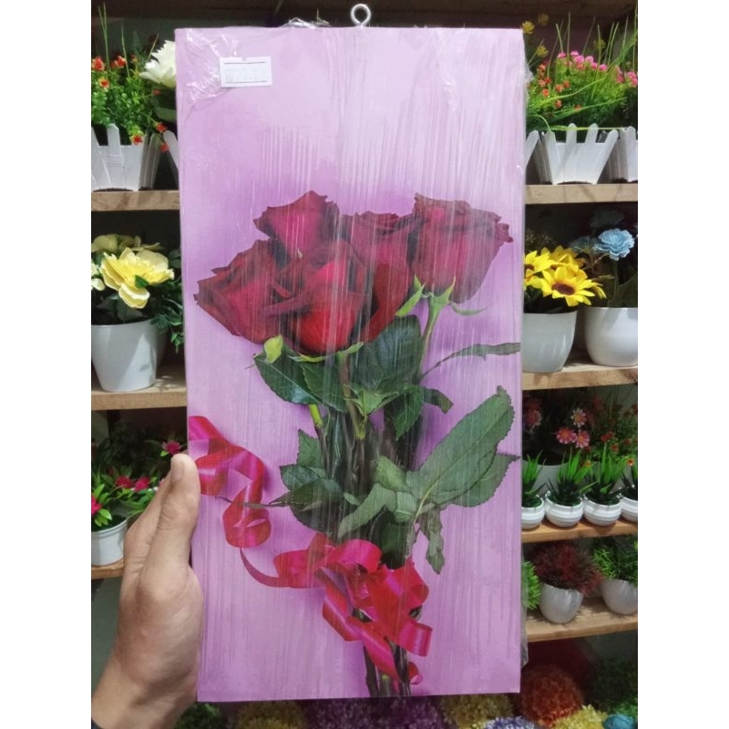 Jual poster kayu tema bunga | Shopee Indonesia